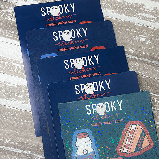 Sticker Types - Spooky Stickers