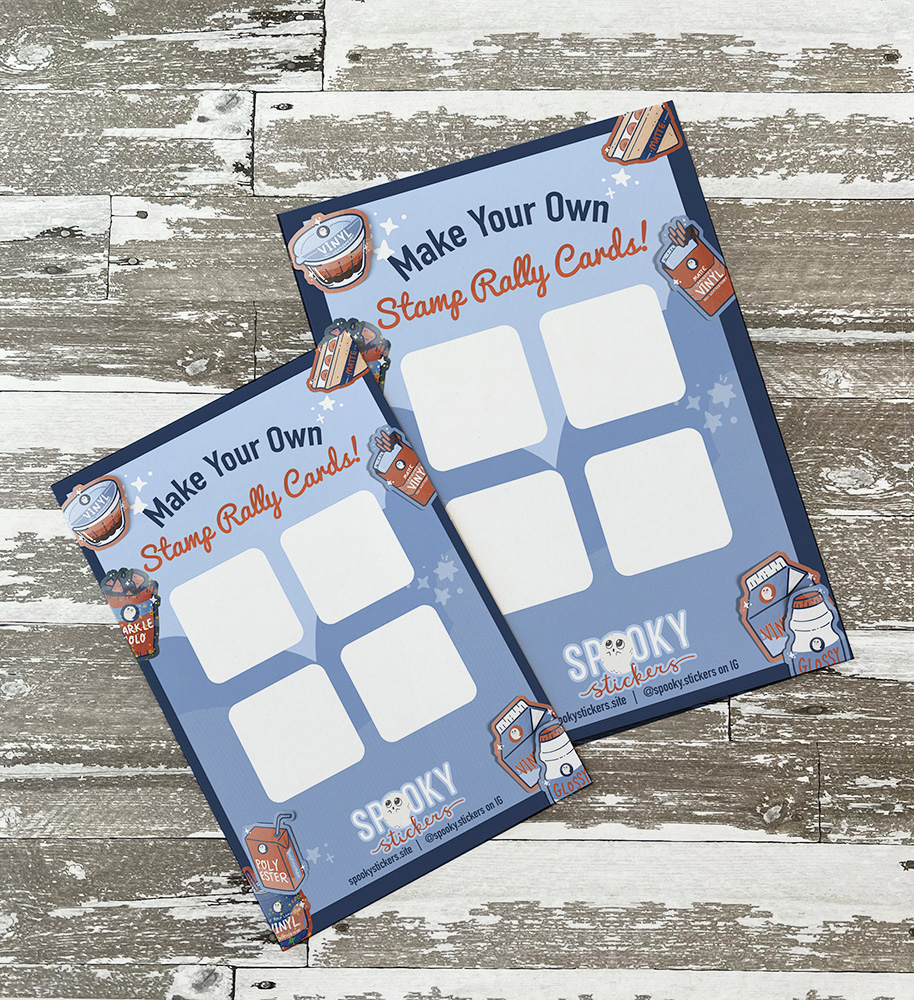 Stamp Rally Essentials - Spooky Stickers